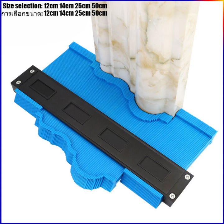 Contour Gauge Duplicator Corner Irregular Shape Copy Ruler Profile ...
