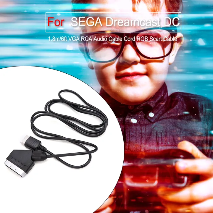VGA RCA Audio Cable Cord Replacement Game Replace Connect Cable Image ...