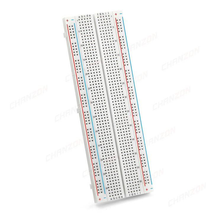 830 Tie Points Solderless Breadboard MB-102 Prototype Universal Test ...