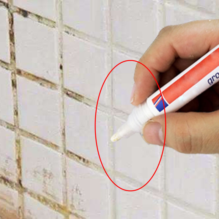 【BestGO】Graceful Home tile grout marker repair wall pen white grout ...