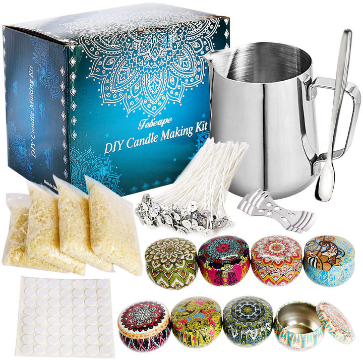 Candle Making Process Tools+Pouring Pot Lamp wick Wax | Daraz.lk