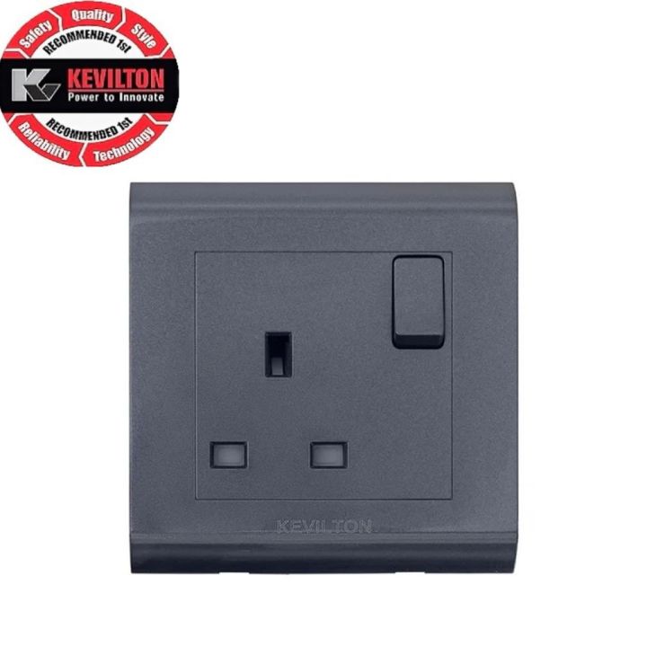 Kevilton Modular Plugbase - 13A White | Black | Daraz.lk