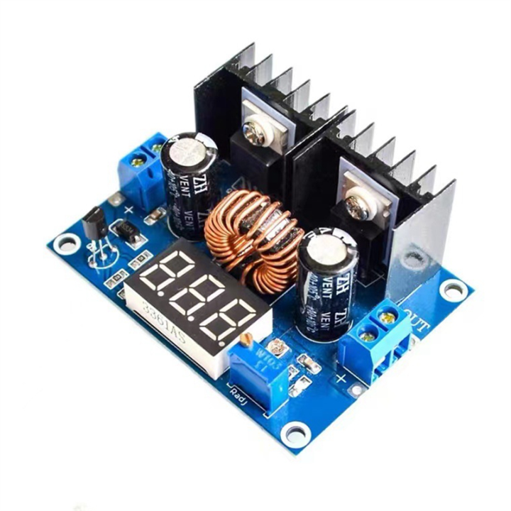 LED Voltmeter PWM Adjustable 4-38V to 1.25-36V Step-Down Board Module ...