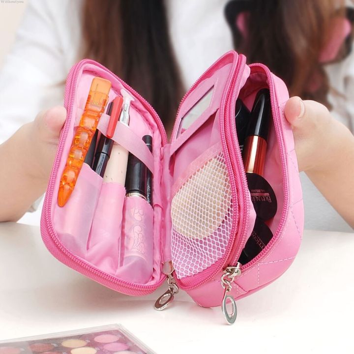 Withoutyou Pencil case diamond shape multi-purpose wash nylon bag shop ...