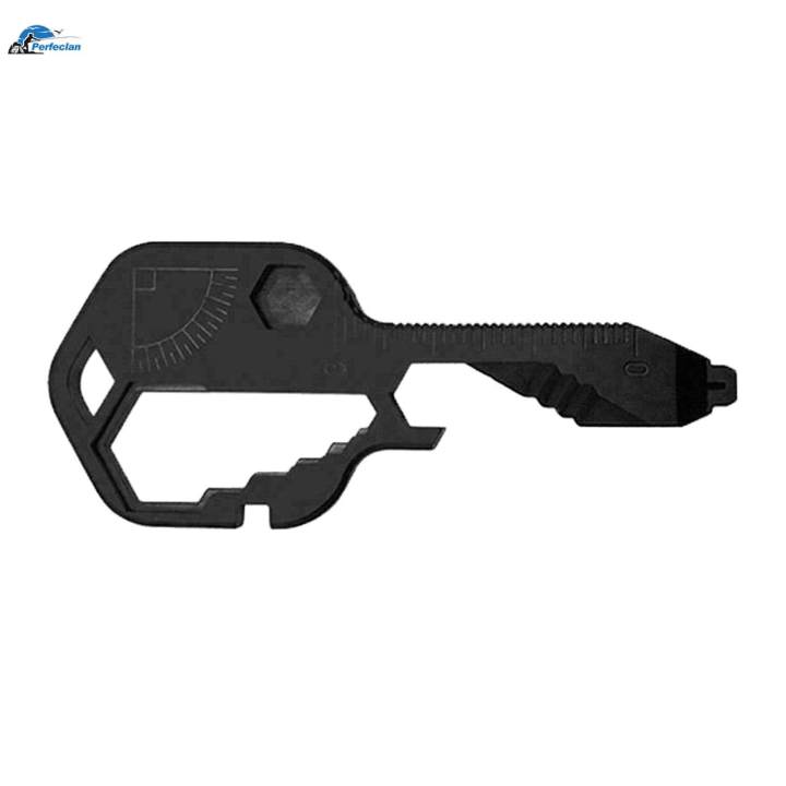 24- in-1 Multi-Tool Key, Stainless Steel Key Shaped Pocket Tool Outdoor ...