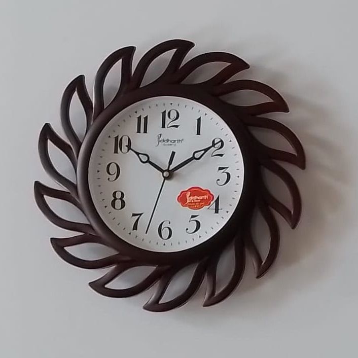 Wall Clock Flora Pattern | Daraz.lk