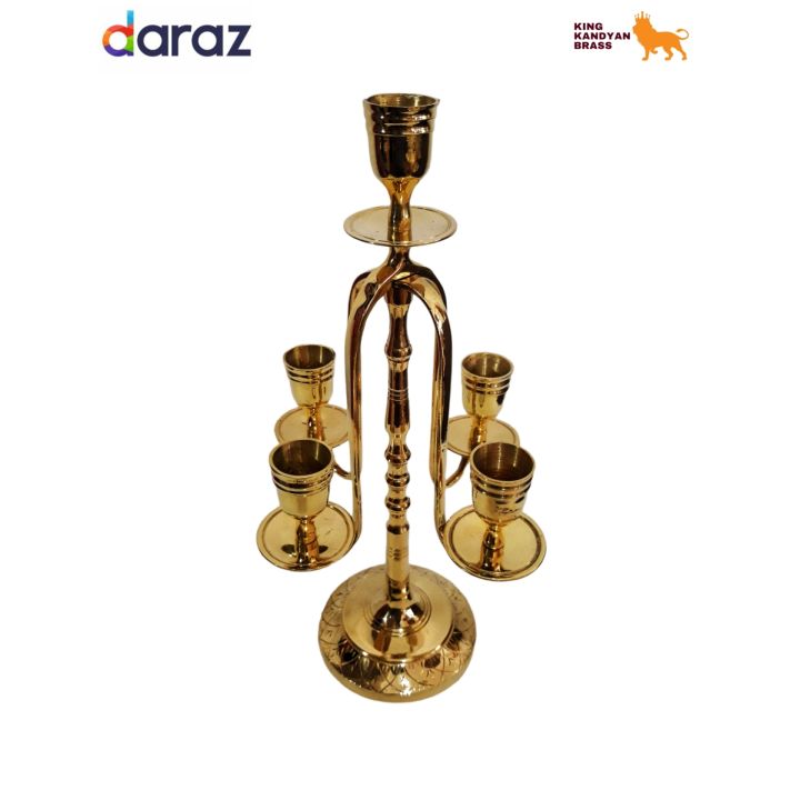 Five way Candle holder - 5 Piththala Itipandam Radawanaya | Daraz.lk