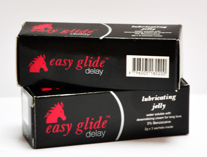 Easy Glide Delay Lubricant 2g x 9 sachets Lubricating Gel | Daraz.lk