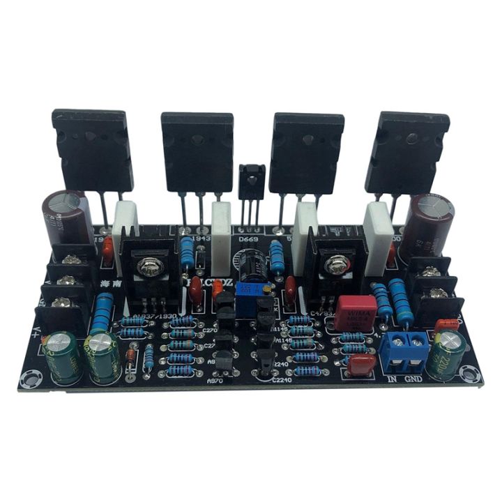 Mono Power Amplifier Board 1943+5200 High Power 200W After Tube Amp ...
