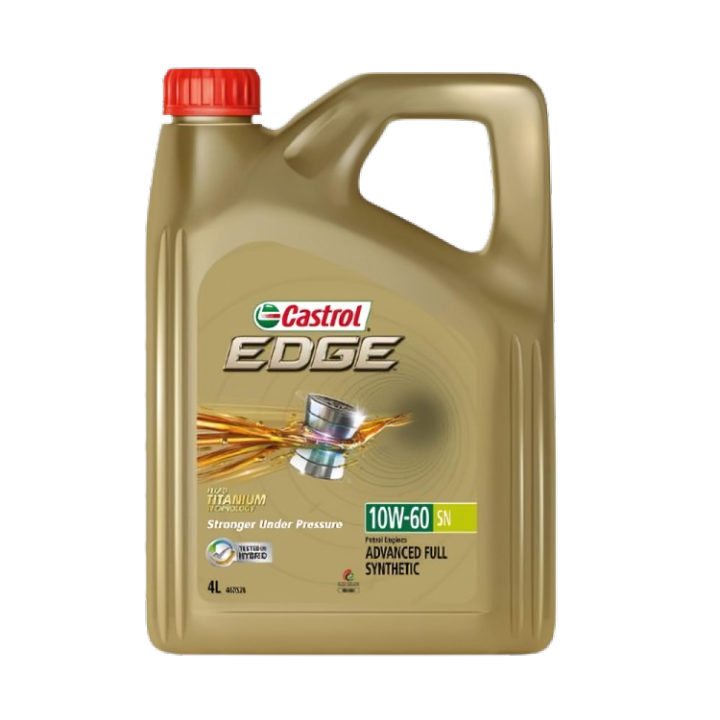 Castrol Edge 10W-60 SN Advanced Fully Synthetic Engine Oil (4L) | Daraz.lk