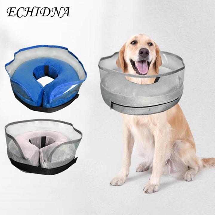 ECHIDNA Pet Cervical Collar Fine Workmanship Inflatable Dog Neck ...