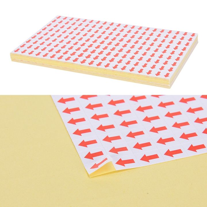 10800 Pcs Red Arrow Stickers Mistake Defectives Marking for Rework ...