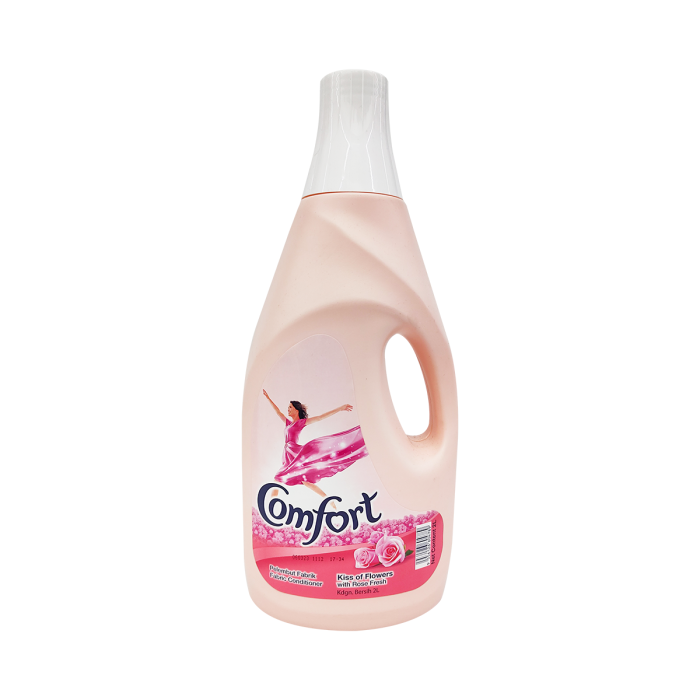 Comfort Fabric Softener - Pink 2L XL Kiss of Flowers with Rose Fresh | Daraz.lk