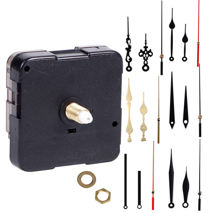 【HOT】 Clock Mechanism Silent Quartz Movement Machine Wall Hands Pointer ...