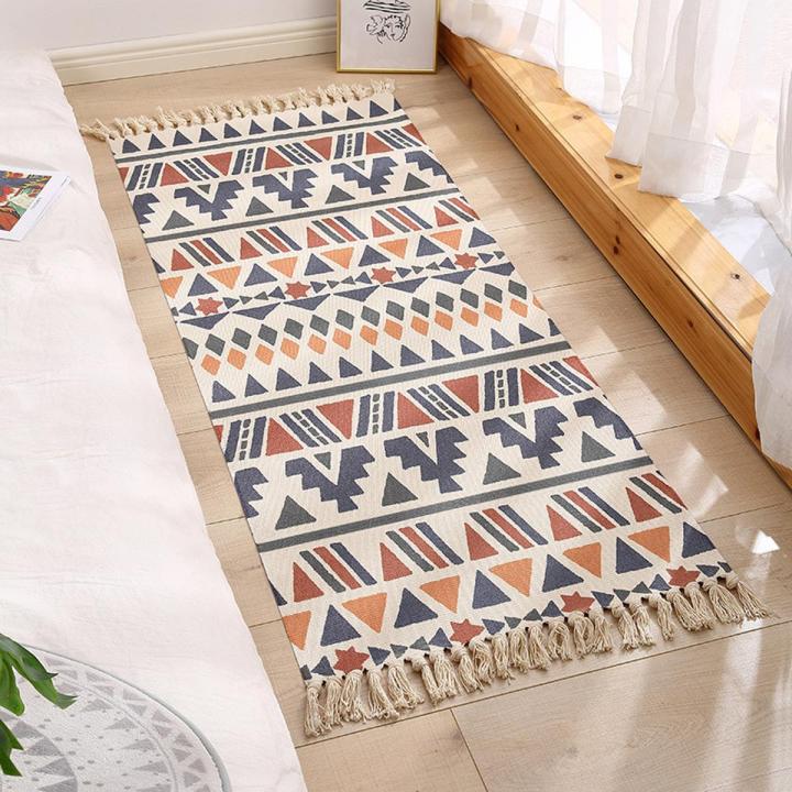 Quality Cotton Linen Orthopedic Padded Rug Floor Mats | Daraz.lk