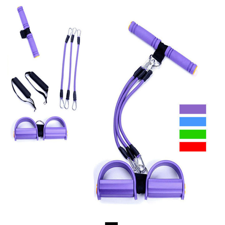 Pedal Yoga Tensioner Body Building Fitness Extender Yoga Elastic ...