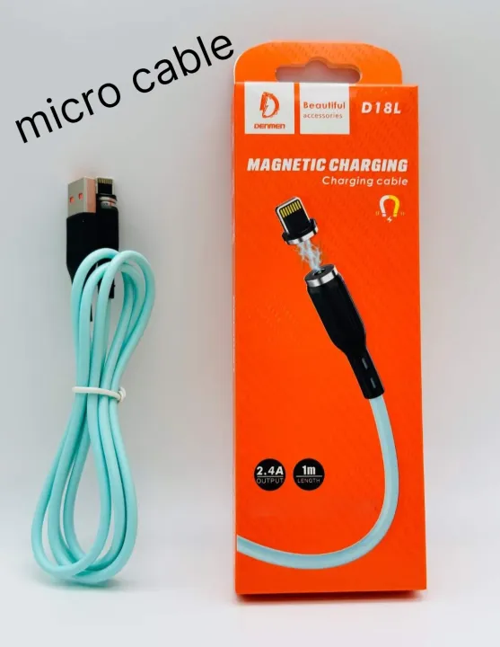 Denmen Magnetic Charging Cable Micro | Daraz.lk