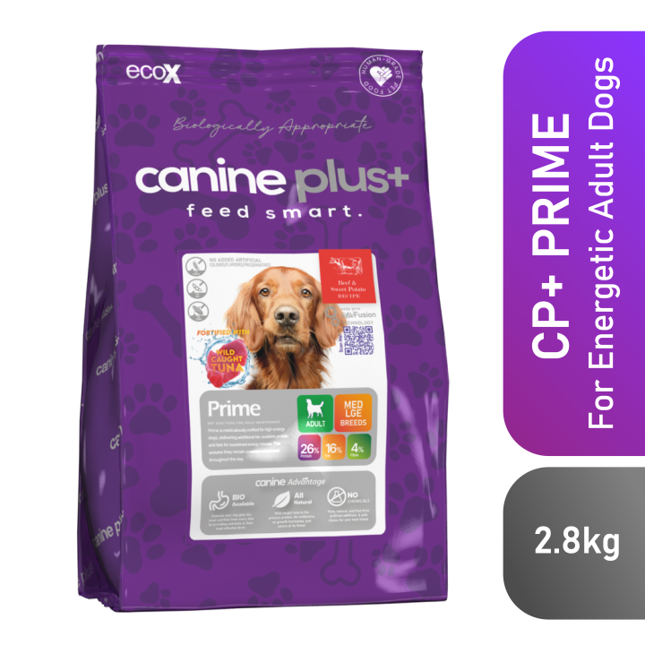 Canine Plus+ Prime Dog Food [Beef & Sweet Potato] 2.8kg | Daraz.lk