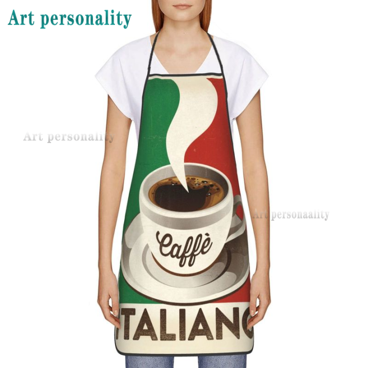NEW Italy Flag Cartoon Chef Pizza Apron Theme Cooking Chef Work Shop ...