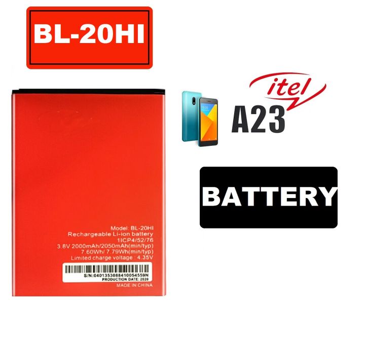 Itel A32 Battery BL-20HI Battery Replacement | Daraz.lk