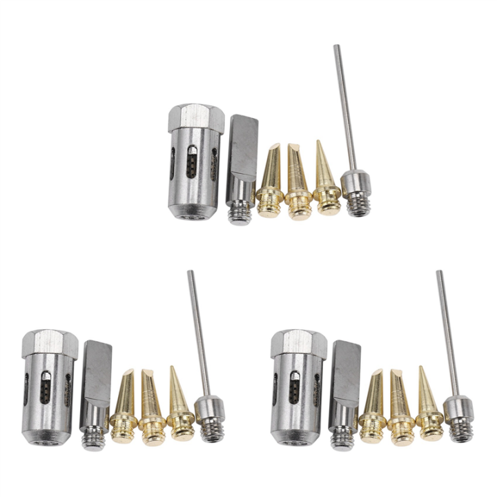 Nullmul 18 Pcs Flame Butane Gas Soldering Tips+Nozzle Butane Gas Solder ...