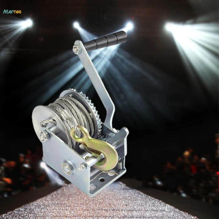 Hand Winch Boat Trailer Winch Wear Resistant Small Size with 8M Steel ...