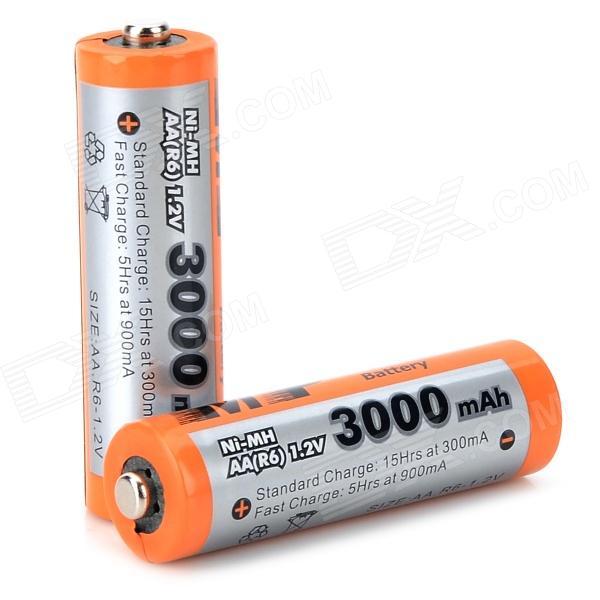 AA rechargeable Battery / MP Brand / 1.2V / 3000 mAh / NiMH / High Quality 2Pcs | Daraz.lk