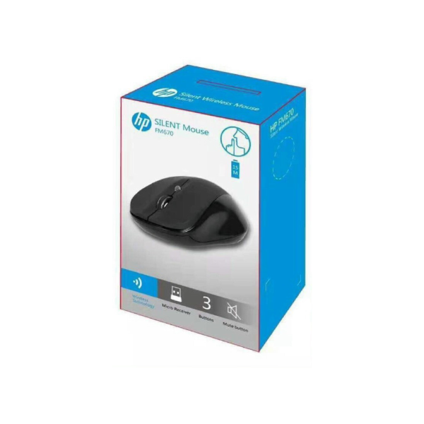 HP Silent Wireless Mouse FM670 (AGrade) | Daraz.lk