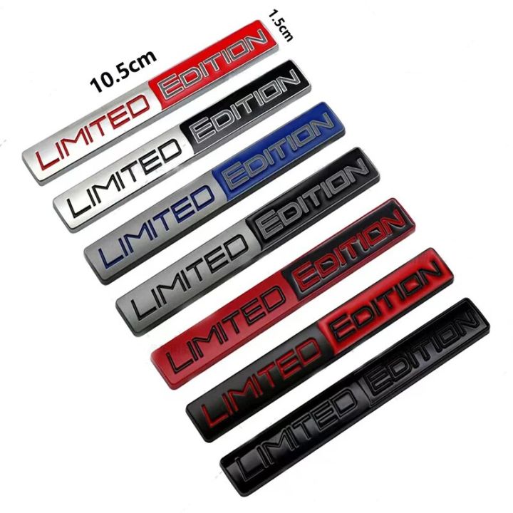 1pcs Modified standard LIMITED EDITION metal car sticker EDITION body ...