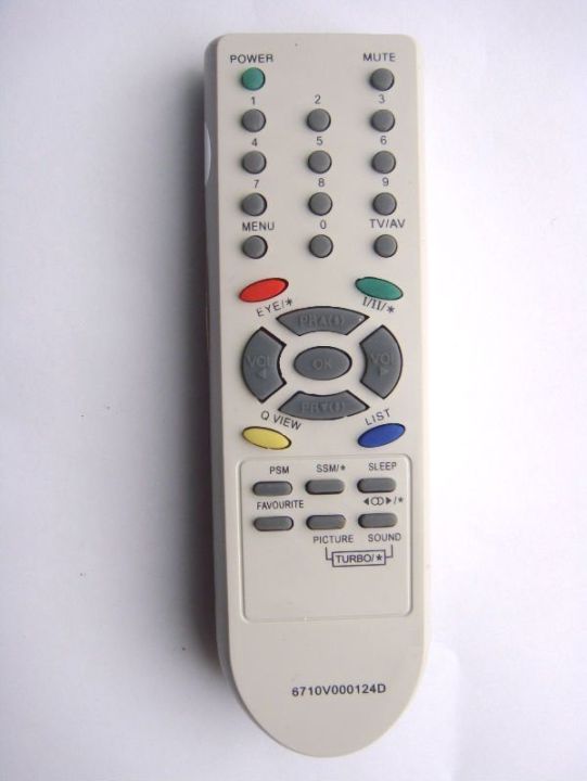 LG CRT TV Remote Control for 6710V00124D | Daraz.lk