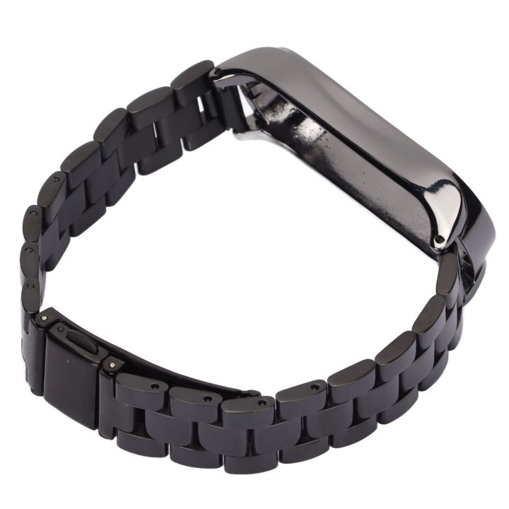 Smartwatch Wrist Band Strap Stainless Steel Anti Lost With Double Latch ...