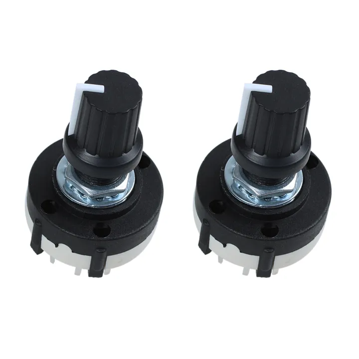 2X 3P4T 3 Pole 4 Position Single Wafer Band Selector Rotary Switch with ...
