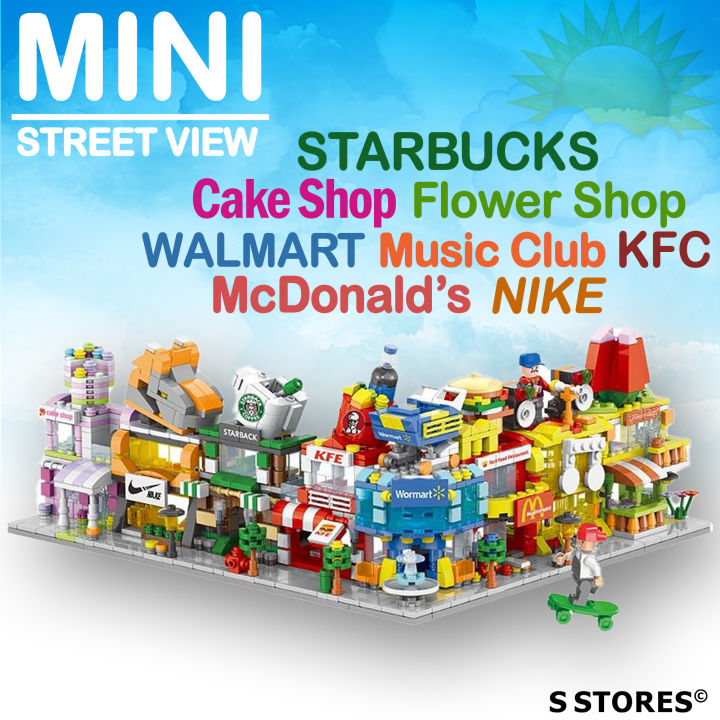 Mini Steet View Brick/Block/Lego Set (1 Pack) | Daraz.lk