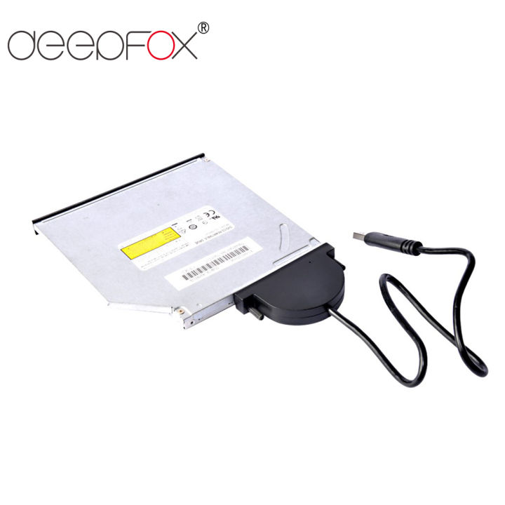 DeepFox USB 2.0 SATA Cable CD/DVD-ROM Drive Cable Optical Driver ...