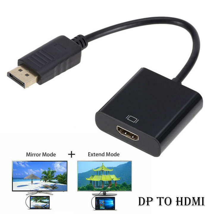 Display Port Male To HDMI Female Cable Converter Adapter Cable For ...