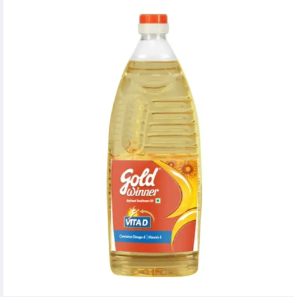Gold Winner Refined Sunflower Oil 1L | Daraz.lk