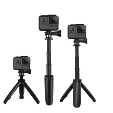 Extend Gopro Mini Vlog Tripod Portable Monopod for GoPro Hero 11/10/9/8 ...