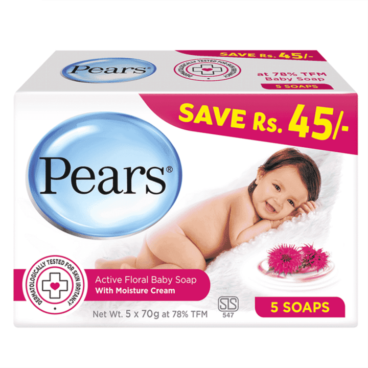 Pears Active Floral Multipack, baby soap, 350g | Daraz.lk