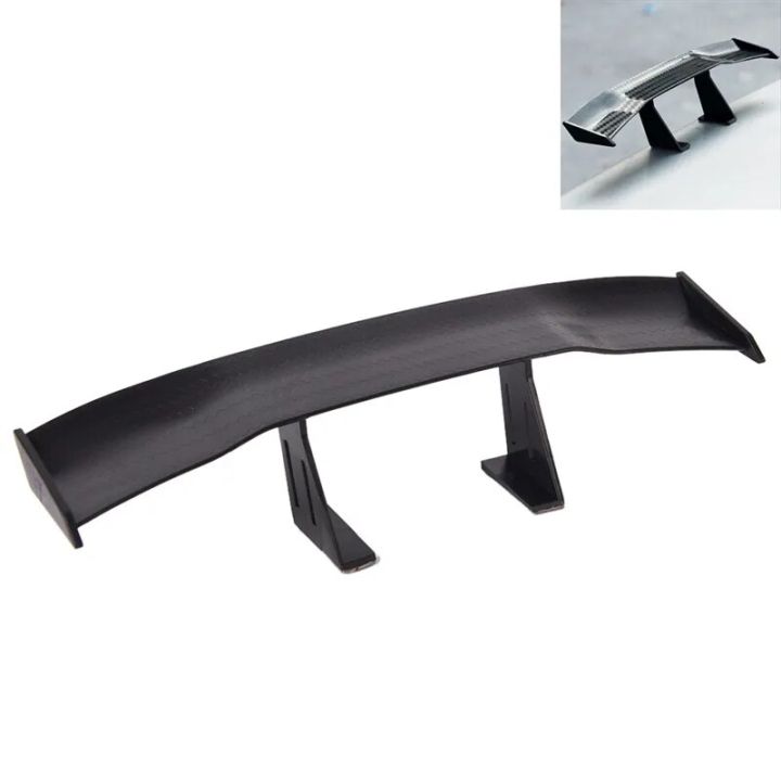Car Tiny Tail Wing Black ABS Mini Rear Wing Spoiler Universal Car ...