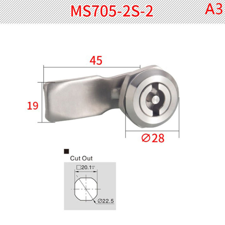 Stainless Steel Cam Locks Industrial Equipment Cabinet Locks ...