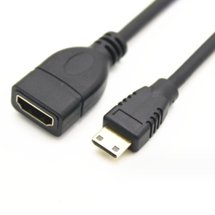 1080p Mini Hdmi-Compatible To Hdtv Cable Male To Female Converter ...