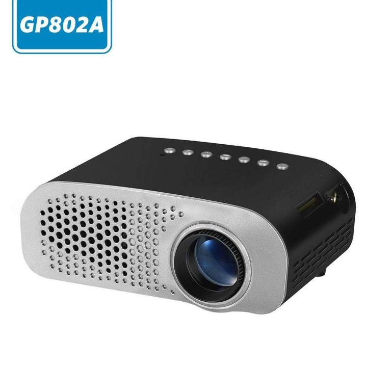 GP802A Mini Portable Multimedia LED Projector Home Cinema Theater ...