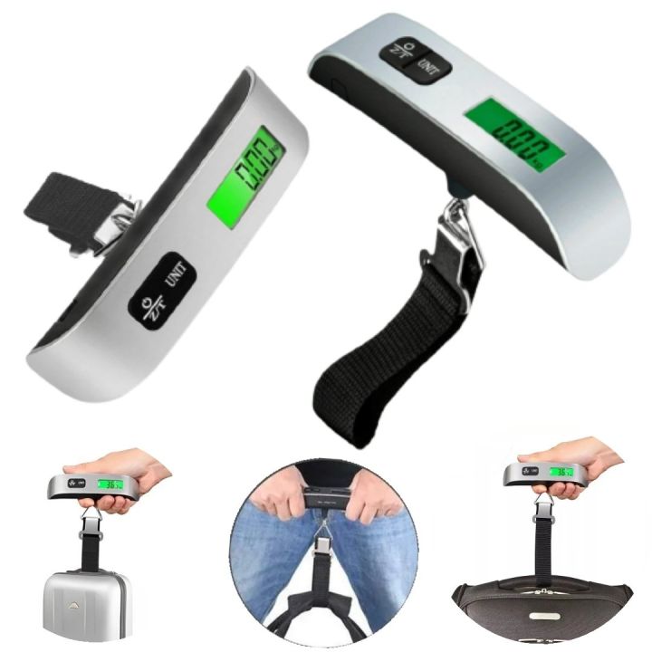 50kg Portable Digital LCD Display Electronic Scale Hanging Suitcase ...