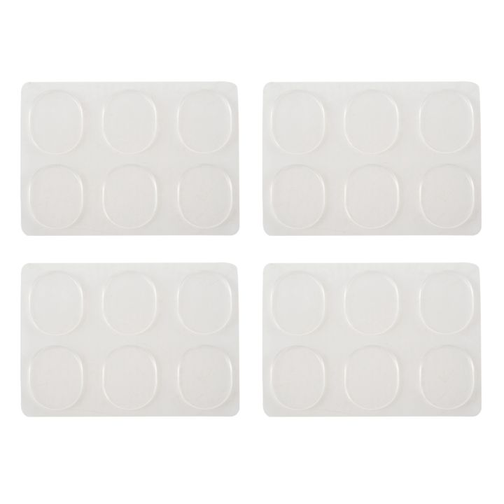 24Pcs/Set Snare Drum Mute Pad Drum Damper Gel Pads Snare Drum Muffler ...