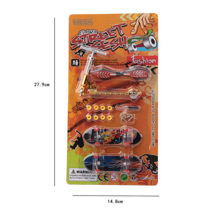 Scooter/finger Skateboard/roller Skates/bike Parts Set For Tech Deck ...