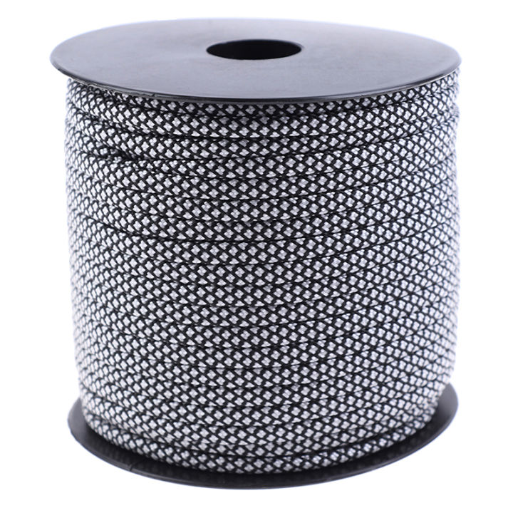 50m Reflective Guyline Outdoor Camping Tent Rope Runners Guy Line Cord ...