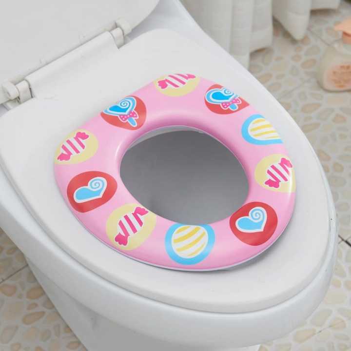 Safety Kids Commode Seat Potty Seat Baby Toilet Commed Cover | Daraz.lk