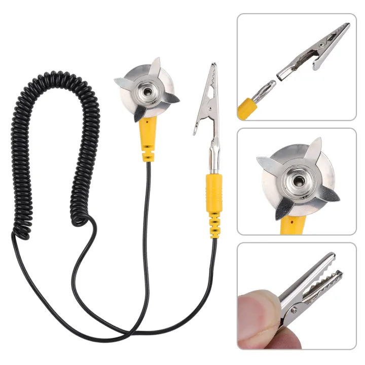 Anti-static Ground Cable PVC PU Material Anti Static Electricity Wire ...