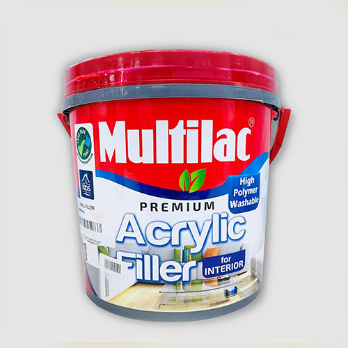 Multilac Premium Acrylic Interior Wall Filler (1Ltr - 4Ltr - 10Ltr ...