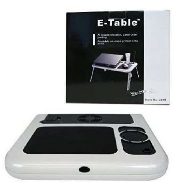 Laptop Table Adjustable Extendable Laptop Stand E-Table Portable | Daraz.lk